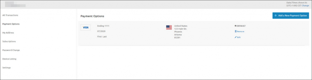 CCBill Pay Account Features - CCBill Doc