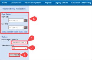 Telephone Billing Transactions - CCBill DOc