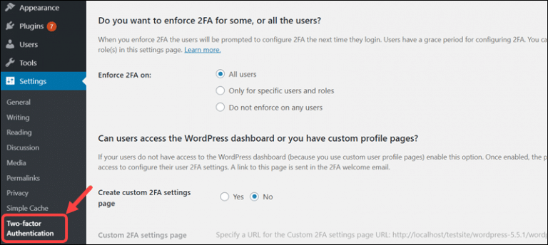 How to Implement Two-Factor Authentication in WordPress | CCBill KB